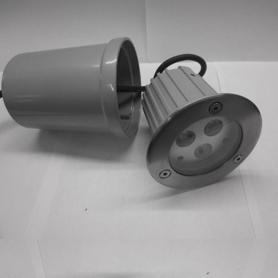 Well lights, in-ground luminaire providing asymmetrical uplight for ...