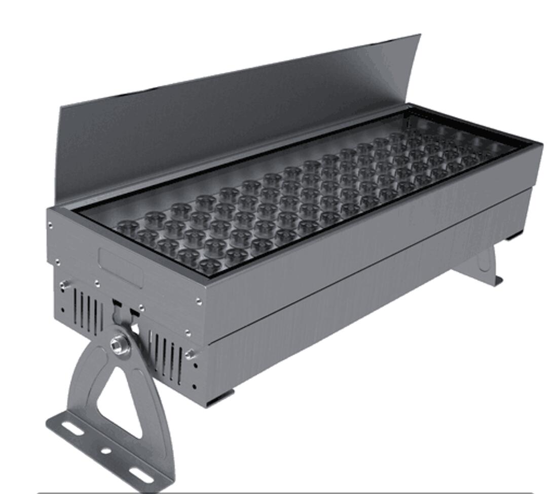 Exterior architectural and landscape spotlight combine technology and ...