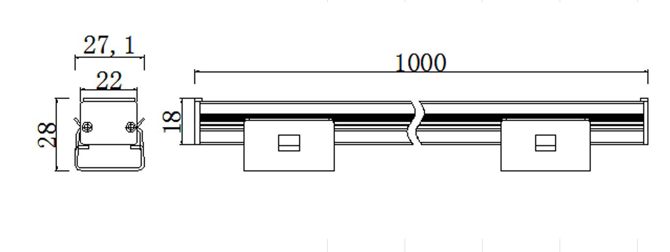 Direct view fixture is a outdoor lighting, small, compact and ...
