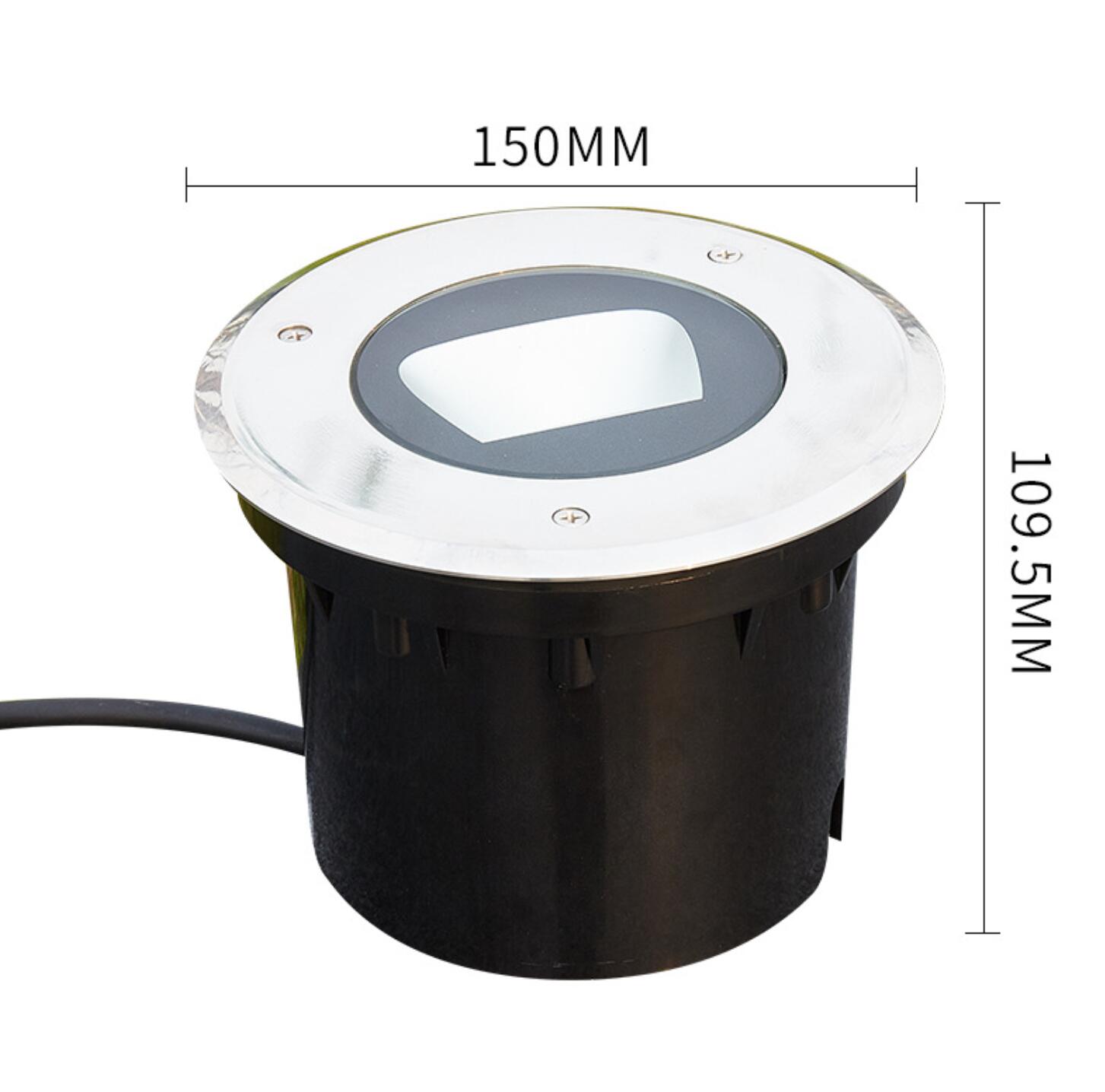 Our inground luminaires with a shallow recess depth provides excellent ...