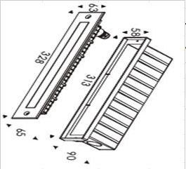 The ground recessed lighting with high performance , linear inground ...